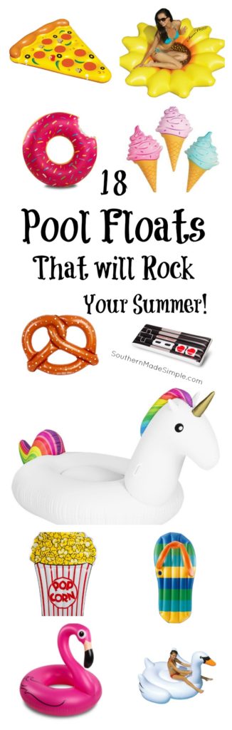 Make a Splash this Summer with these 18 Amazing Pool Floats! - Southern ...