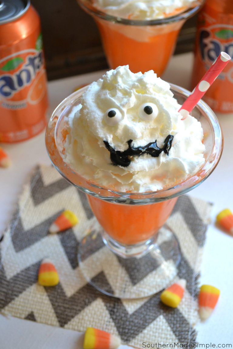 Orange Fanta Scream-sicle Floats - Southern Made Simple