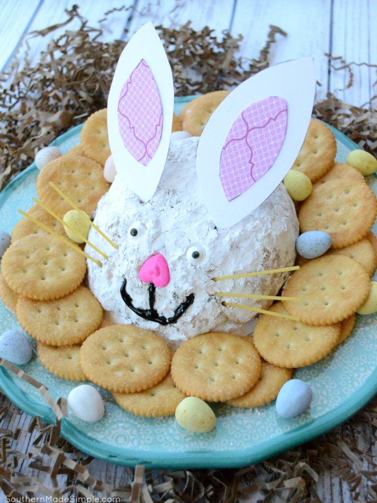 Easter Bunny Peanut Butter Cheese Ball - Southern Made Simple