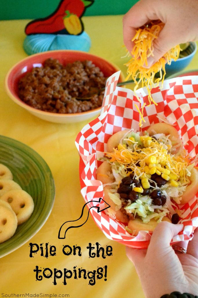 How to Host a Kid Friendly Fiesta Fry Bar! - Southern Made Simple