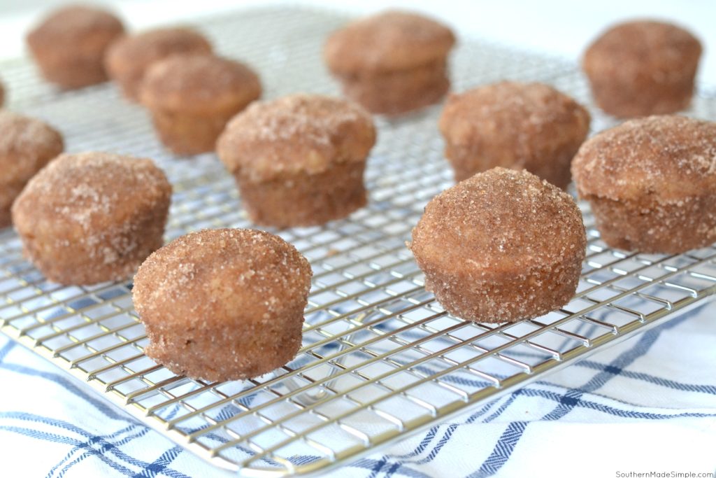 Snickerdoodle Mini Muffins - Southern Made Simple