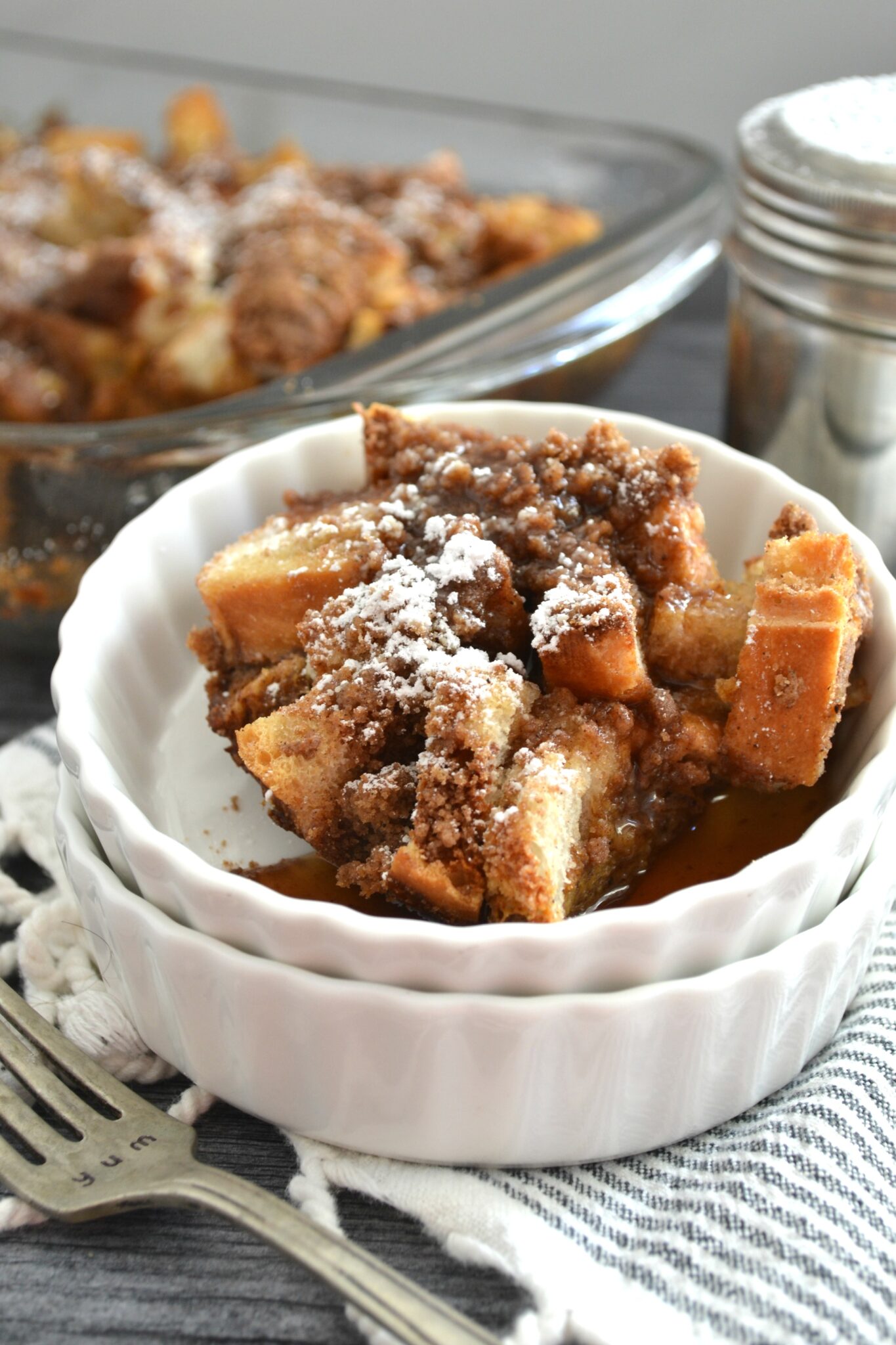 Overnight Gingerbread French Toast Casserole - Southern Made Simple